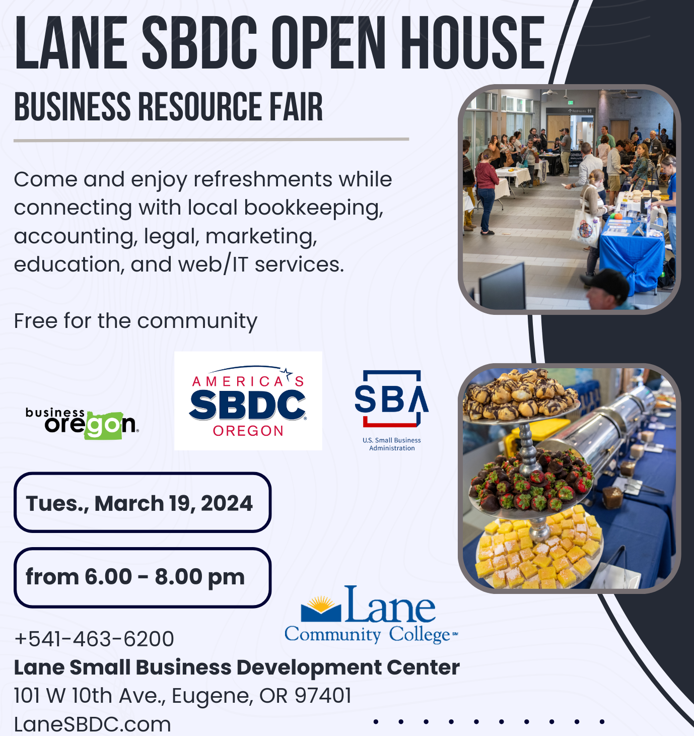 Lane SBDC Open House Business Resource Fair – Tri-County Chamber of ...